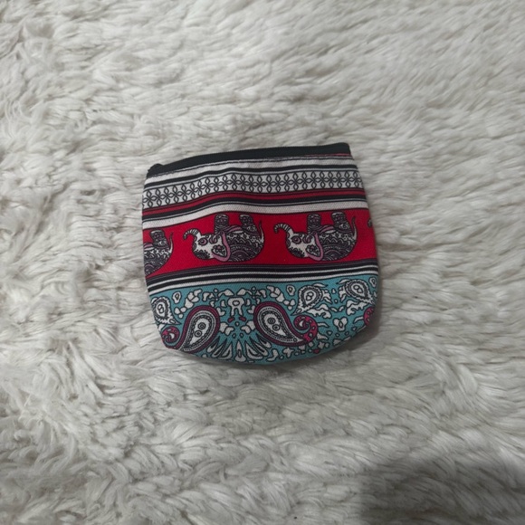 Bags | Elephant Patterned Coin Purse | Poshmark
